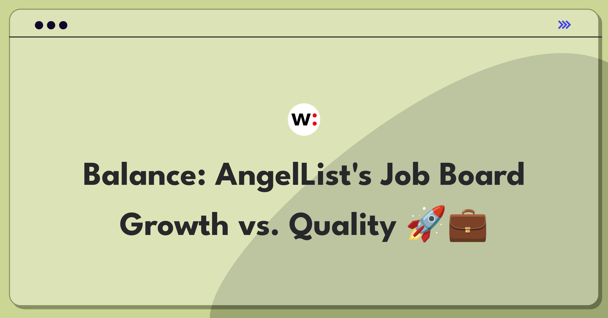 AngelList Job Board Expansion | Product Trade-Off Interview - NextSprints