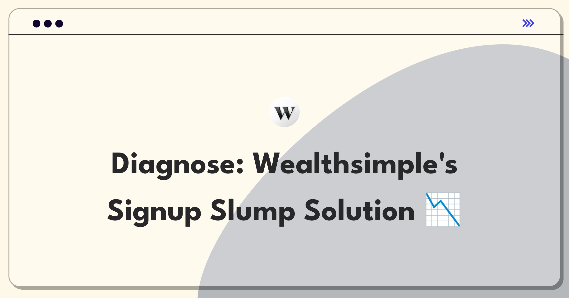 Wealthsimple Signup Drop | Product Root Cause Analysis - NextSprints