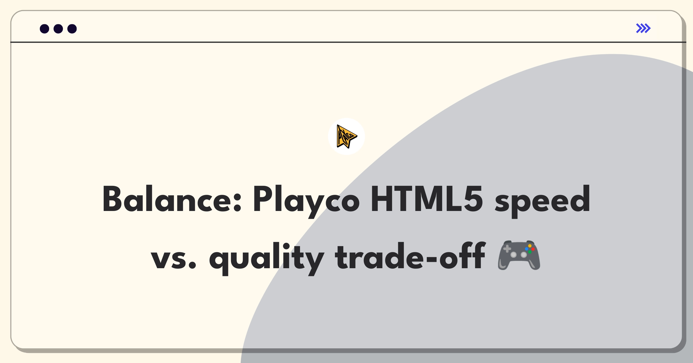 Playco HTML5 Game Optimization | Product Trade-Off Interview - NextSprints