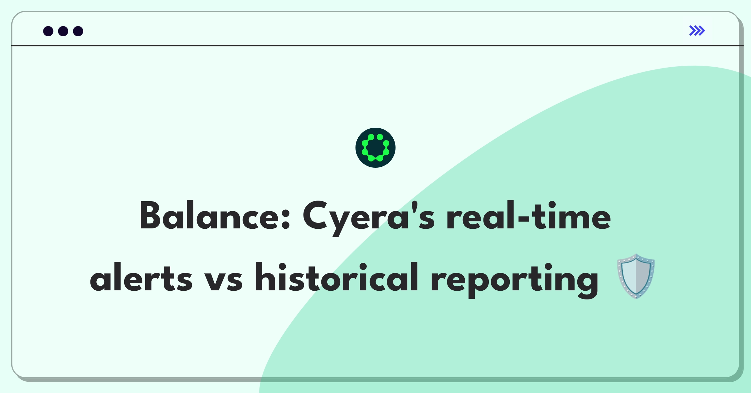 Cyera Data Monitoring Tradeoff | Product Strategy Interview - NextSprints