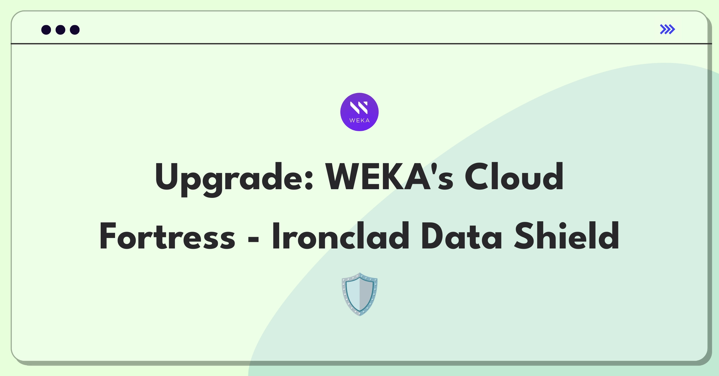 WEKA Cloud Security Upgrade | Product Improvement Case - NextSprints