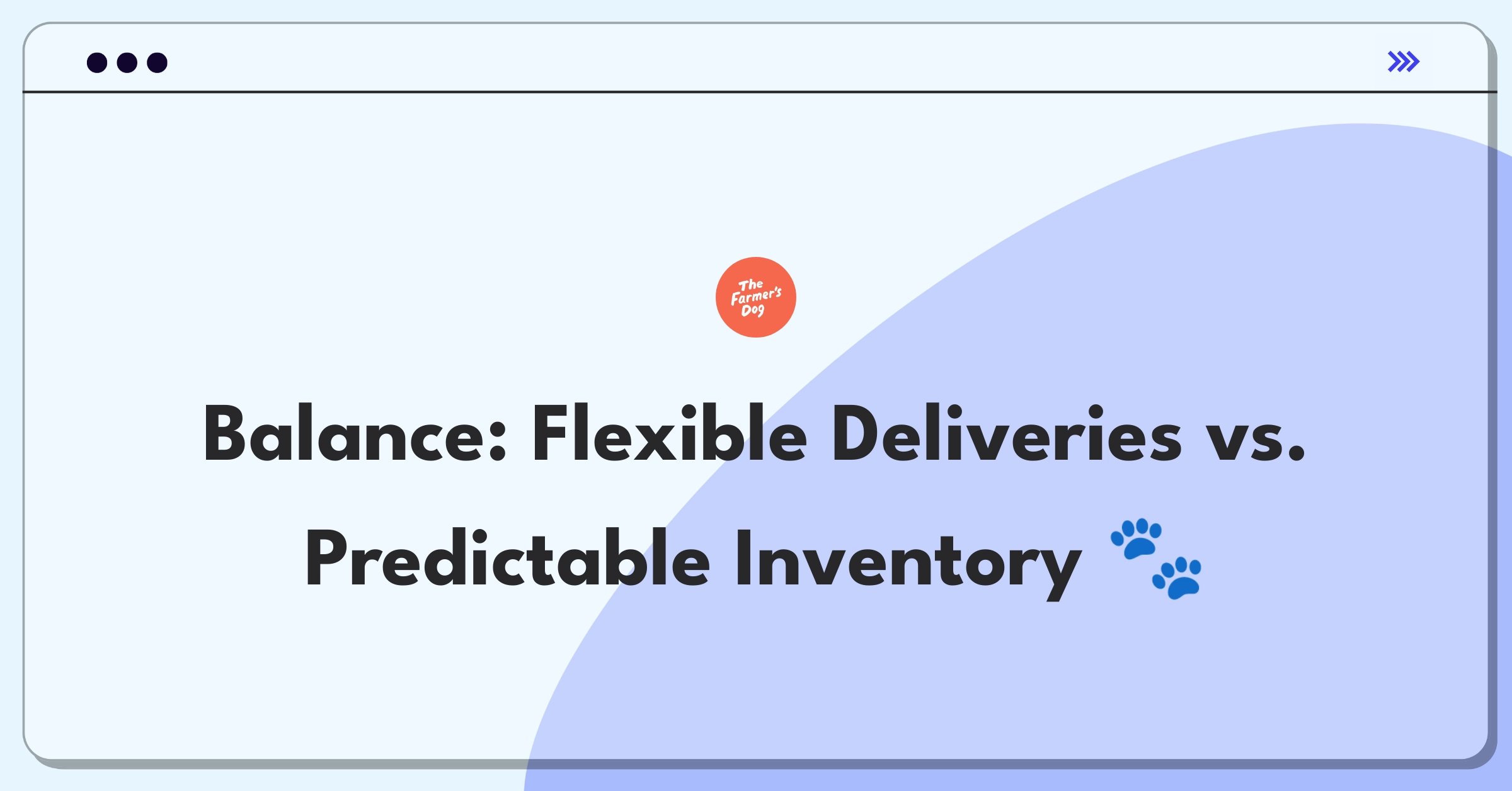 The Farmer's Dog Delivery Flexibility | Product Trade-Off Case ...
