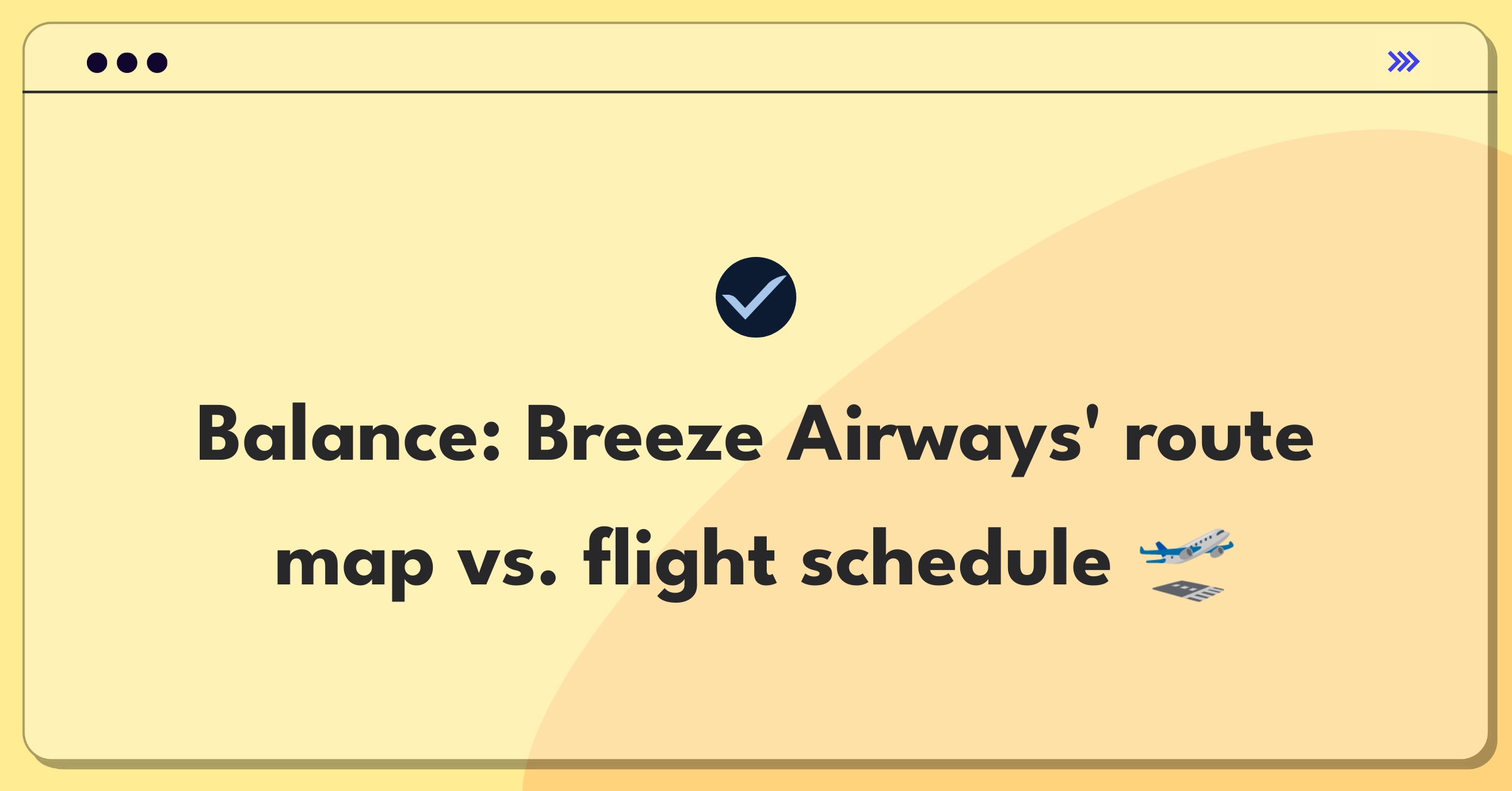 Breeze Airways Route Strategy | Product Trade-Off Interview - NextSprints