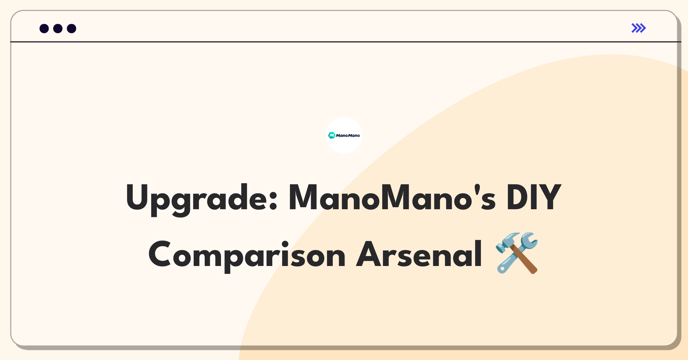 ManoMano DIY Comparison Tool | Product Improvement Case - NextSprints