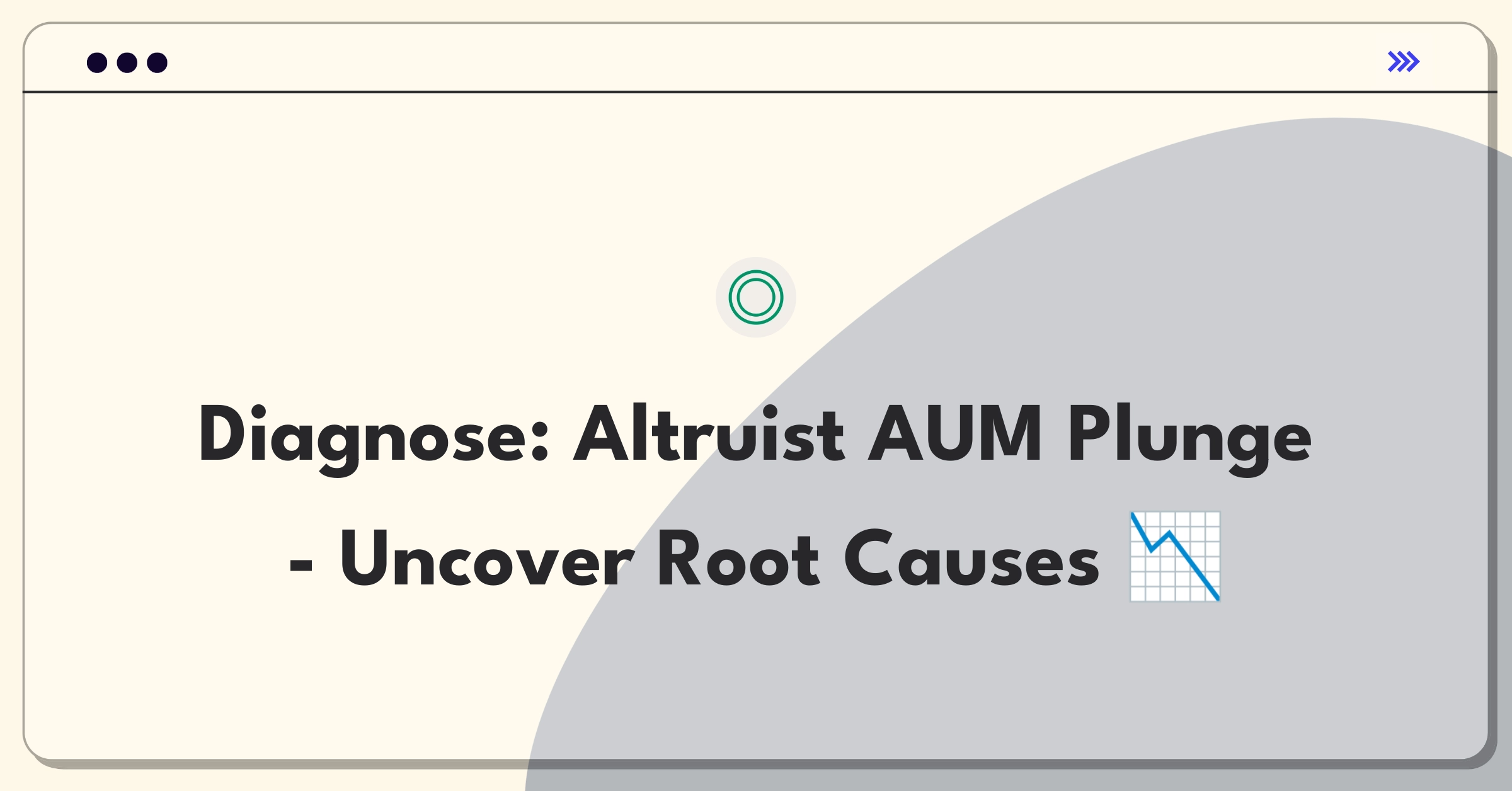 Altruist AUM Decline | Product Root Cause Analysis - NextSprints