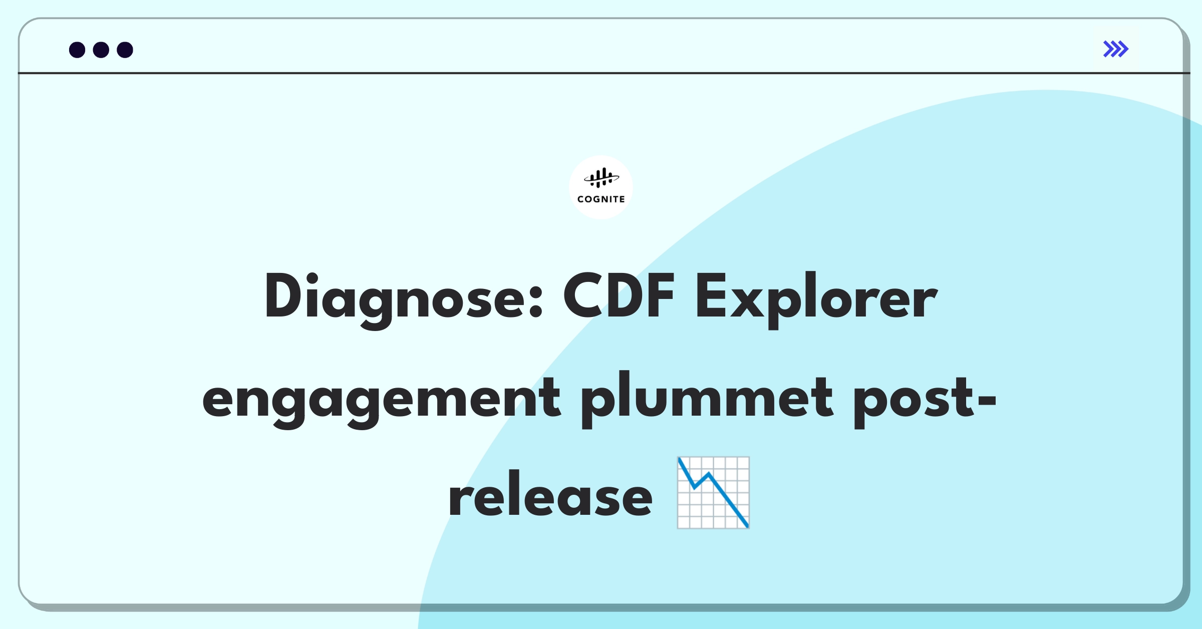 Cognite CDF Explorer Engagement Drop | Product RCA Interview - NextSprints