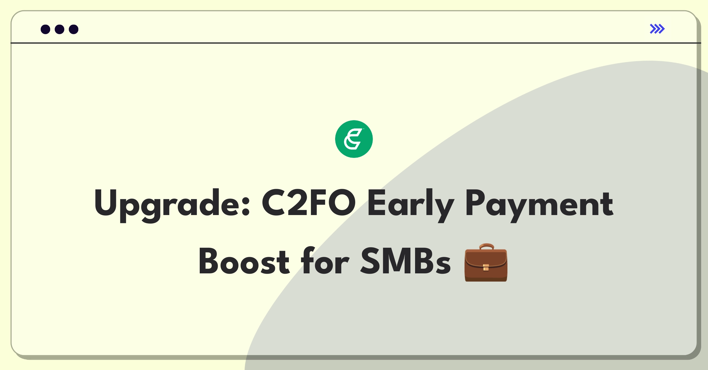 C2FO Early Payment Program Improvement | Product Strategy - NextSprints