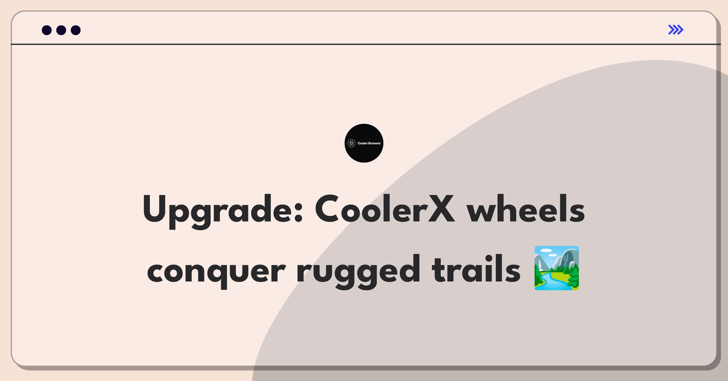 CoolerX Rough Terrain Mobility | Product Improvement Case - NextSprints