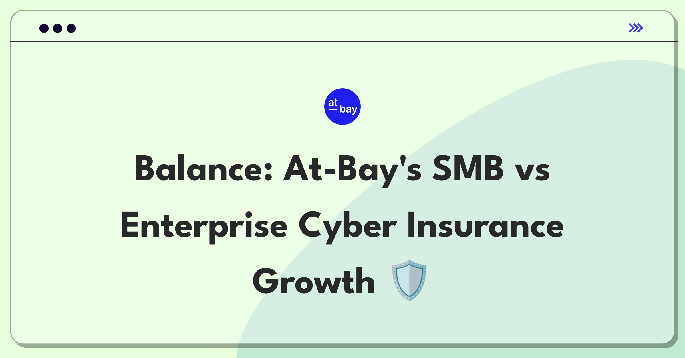 At-Bay SMB vs Enterprise Growth | Product Trade-Off Interview - NextSprints