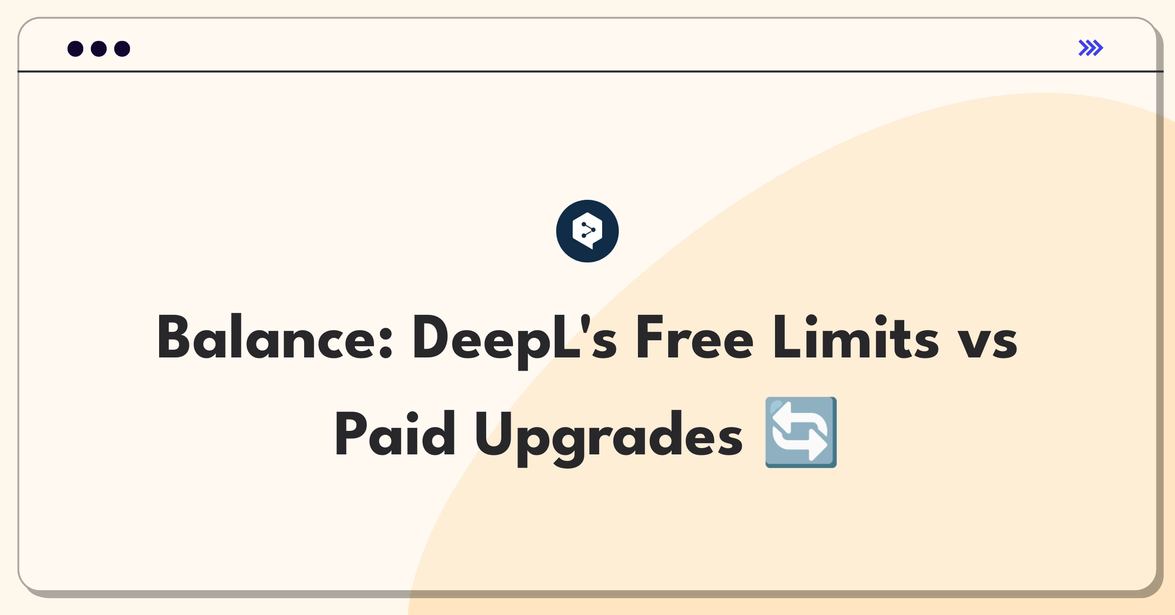 DeepL Free vs Paid Balance | Product Trade-Off Interview - NextSprints