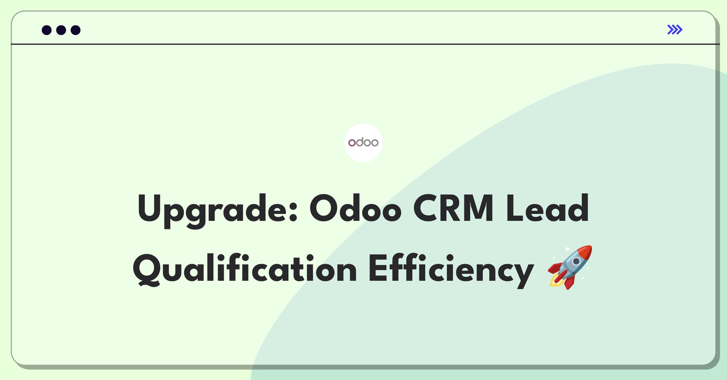 Odoo CRM Lead Qualification | Product Improvement Interview - NextSprints