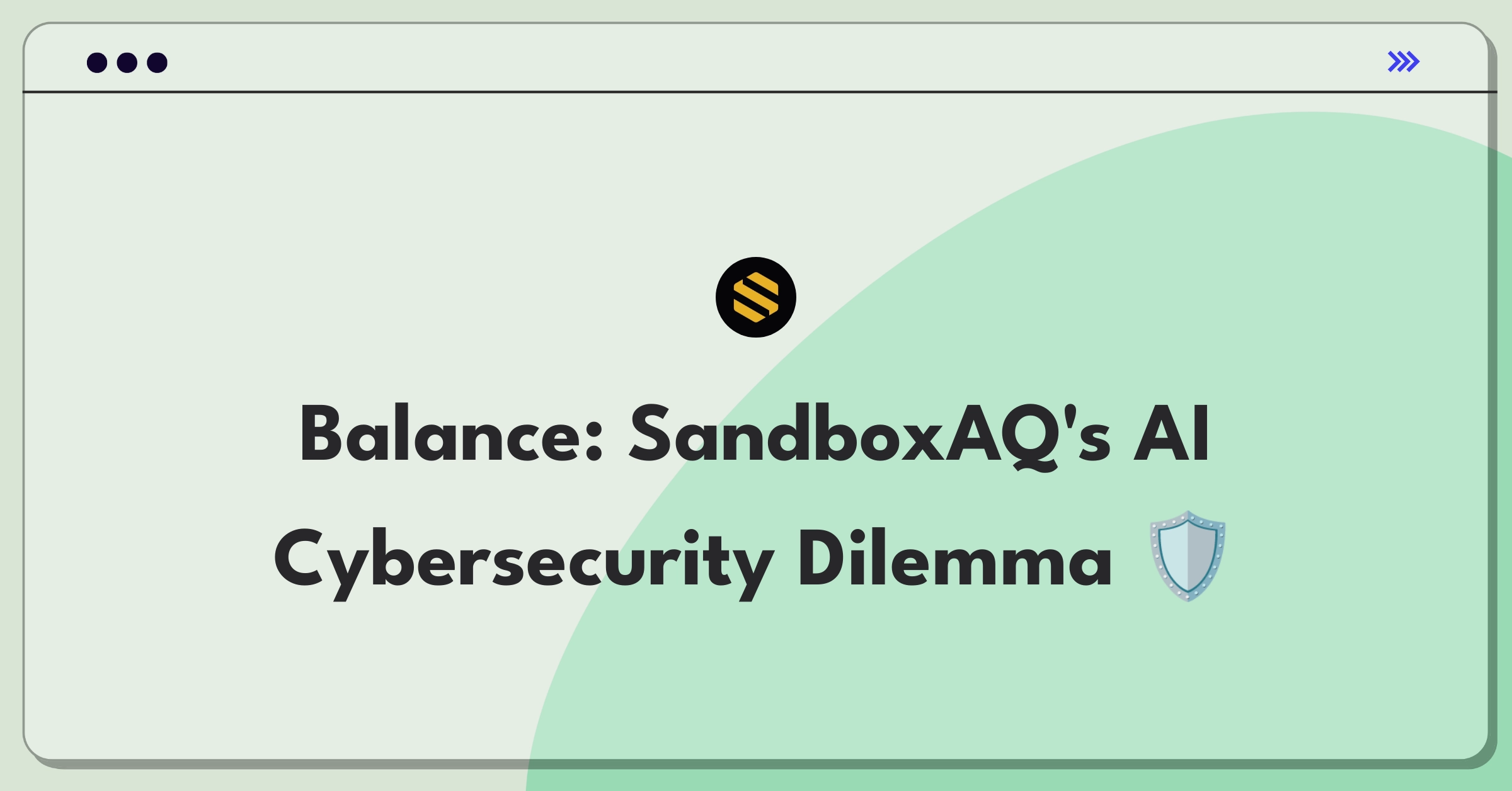 SandboxAQ Cybersecurity Tradeoff | Product Strategy Interview - NextSprints
