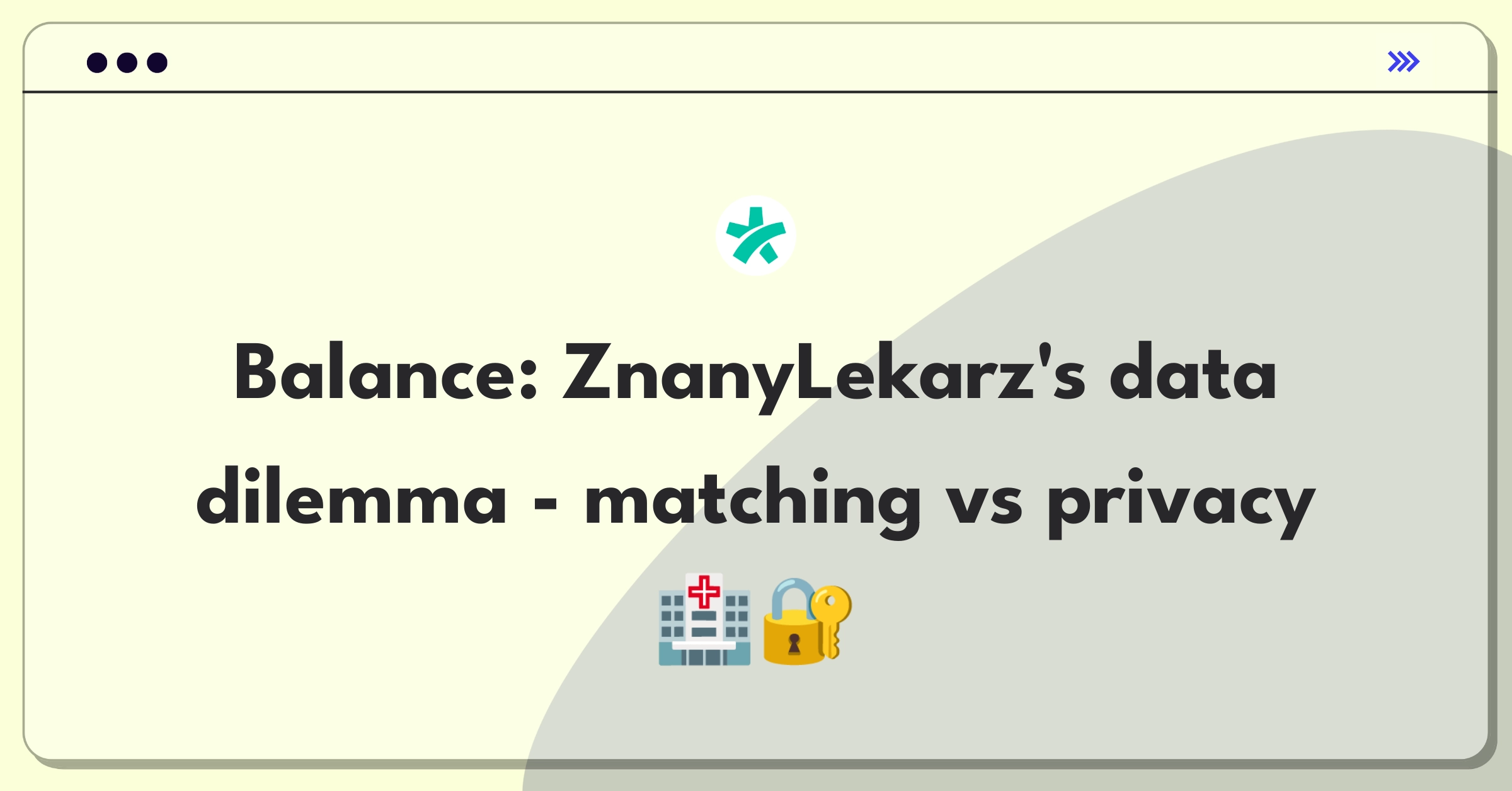 ZnanyLekarz Data Privacy vs Matching | Trade-Off Challenge - NextSprints