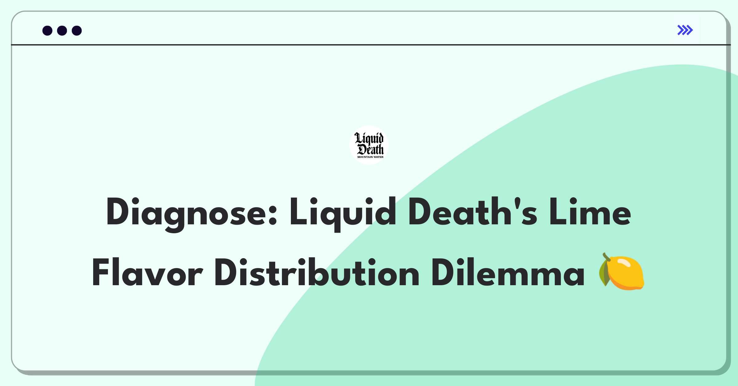 Liquid Death Distribution Decline | Product RCA Interview - NextSprints