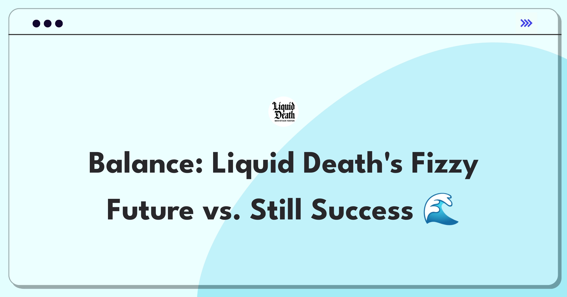 Liquid Death Product Expansion | Trade-Off Interview Case - NextSprints