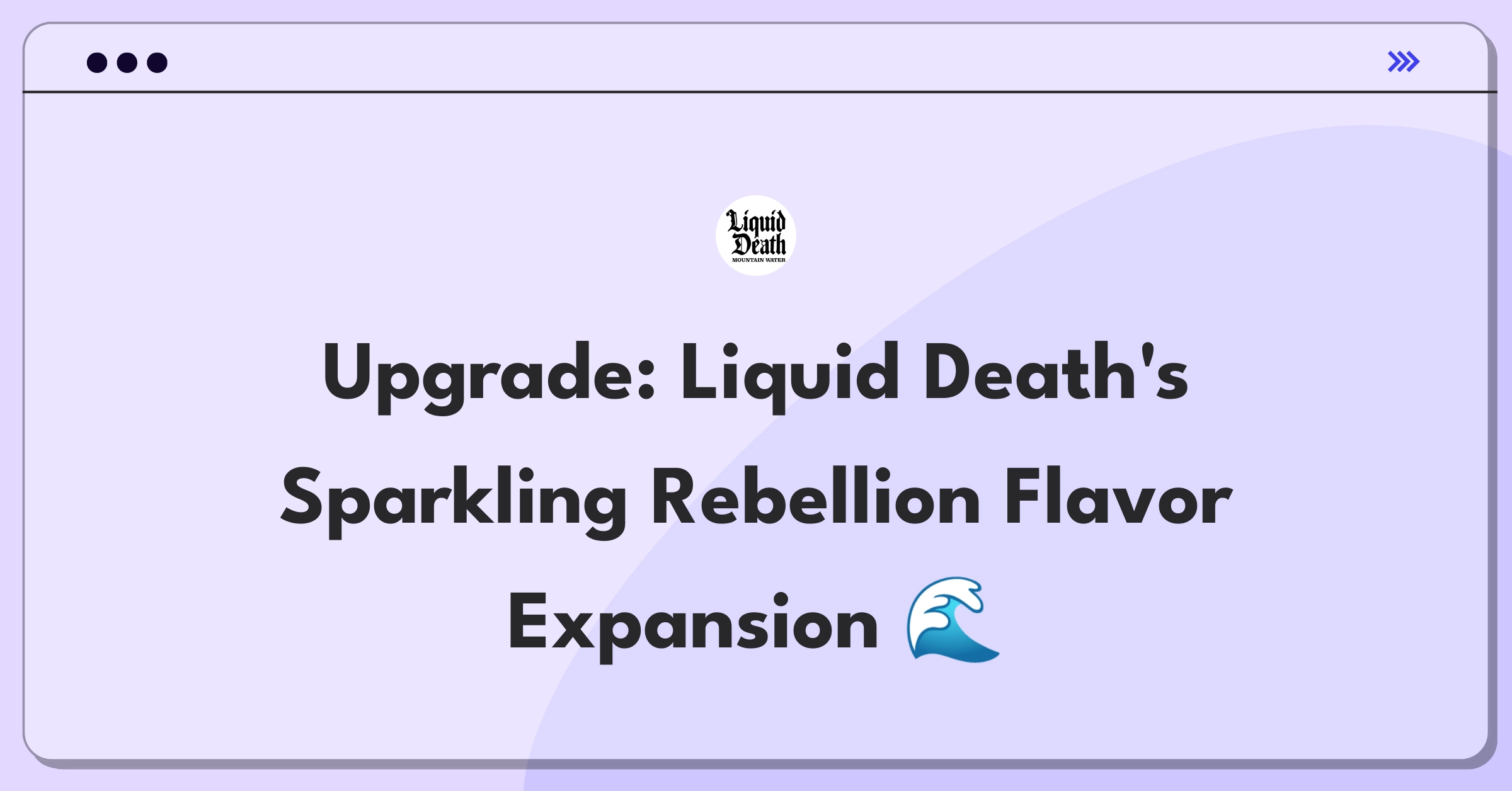 Liquid Death Flavor Enhancement | Product Improvement Case - NextSprints