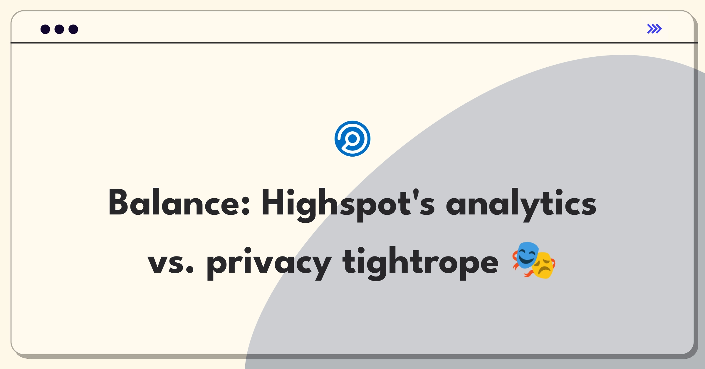 Highspot Analytics Privacy Tradeoff | Product Strategy Case - NextSprints