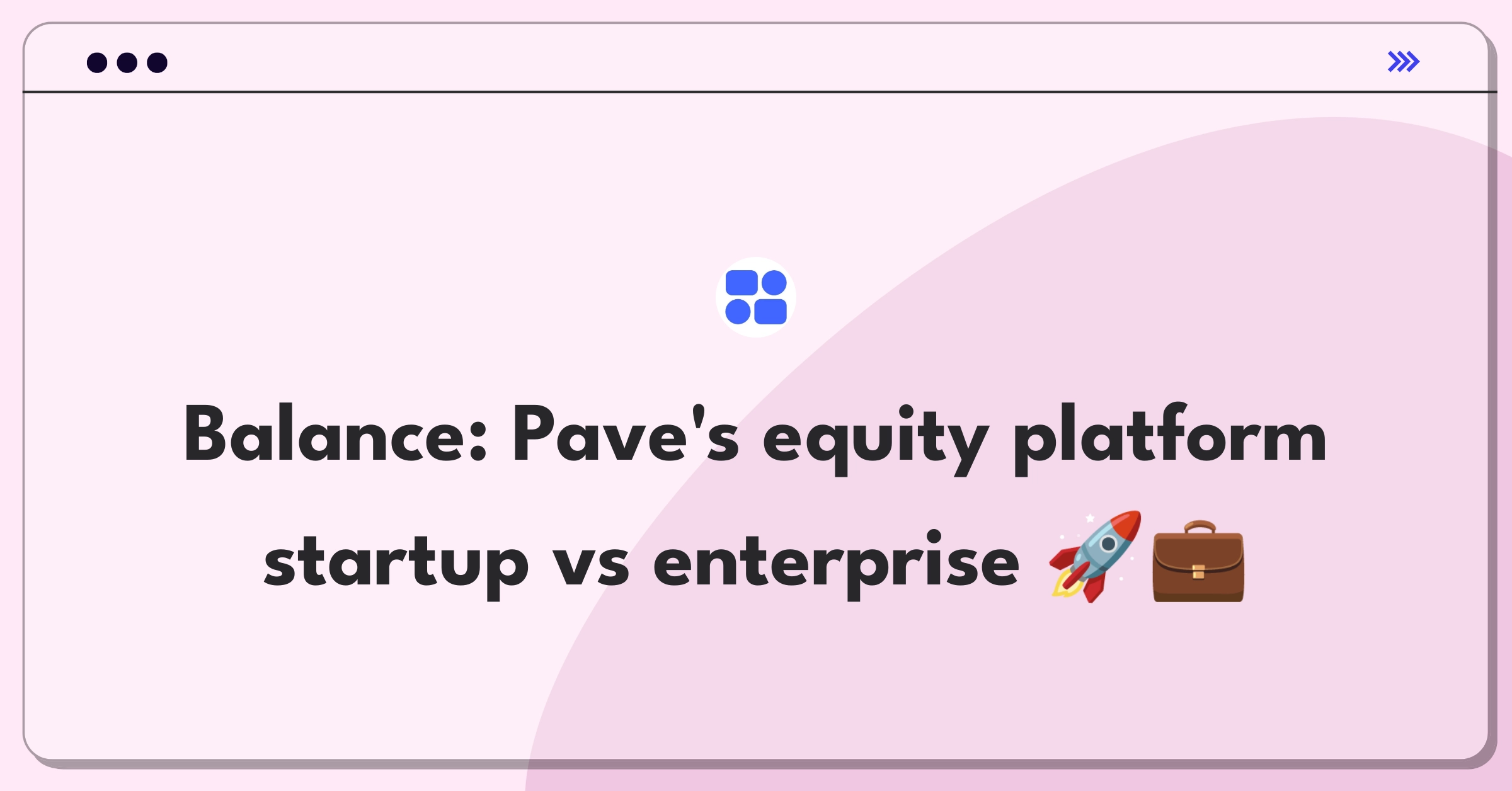 Pave Equity Platform Trade-off | Product Strategy Interview - NextSprints