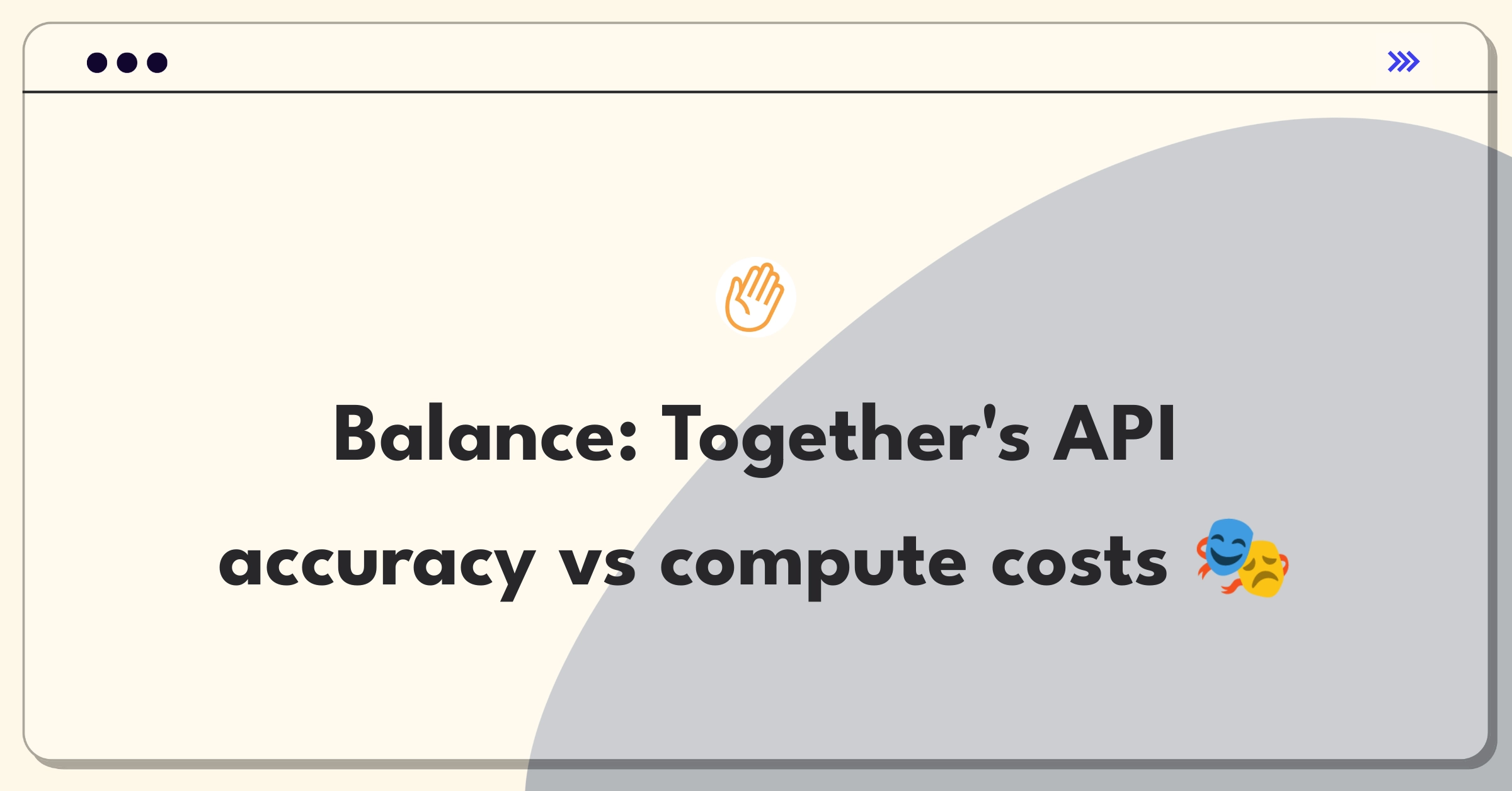 Together API Accuracy vs Cost | Product Trade-Off Interview - NextSprints