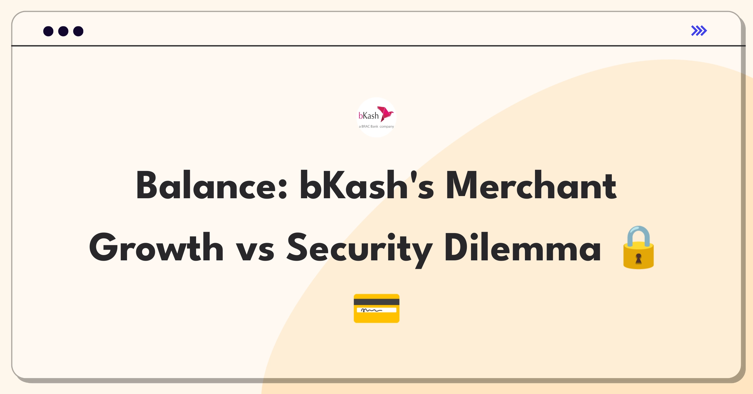 bKash Merchant Network vs Security | Trade-Off Analysis - NextSprints