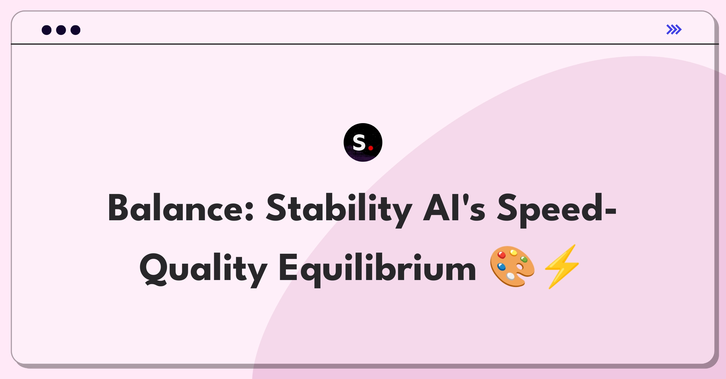 Stability AI Speed vs Quality | Product Trade-Off Interview - NextSprints