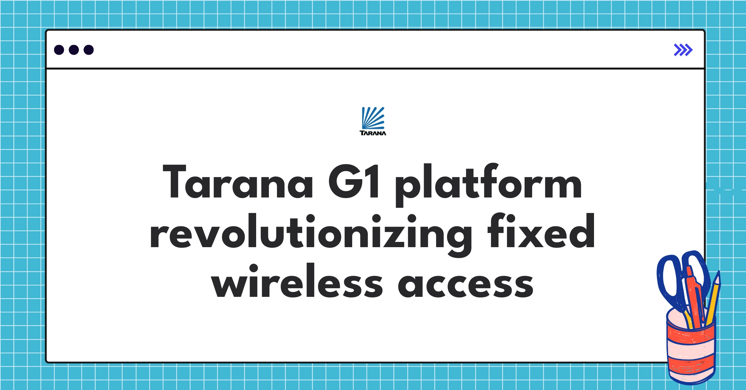 Tarana Gigabit 1 Teardown Analysis | FWA Strategy & Tech - NextSprints