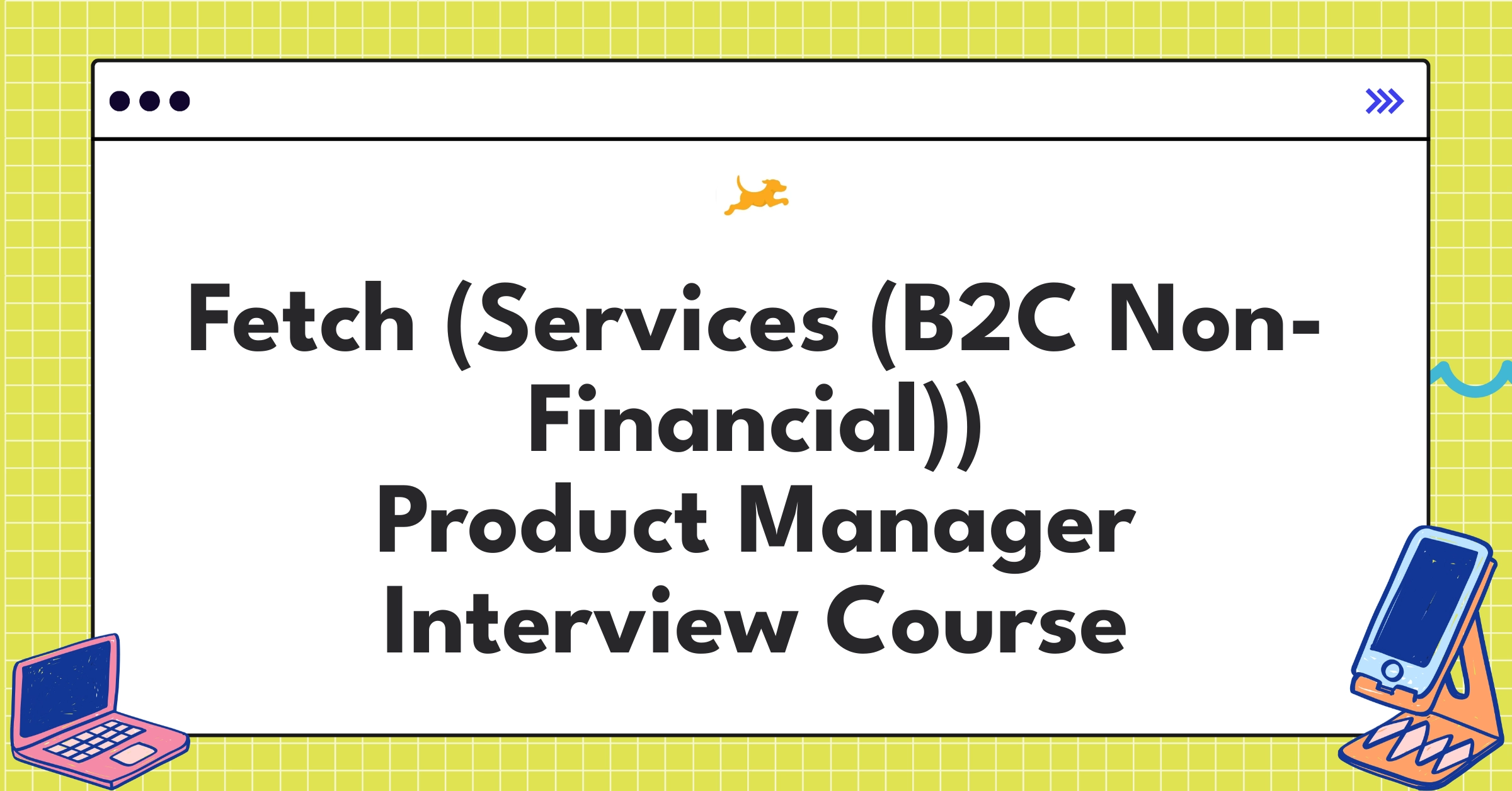 Fetch (Services (B2C Non-Financial)) Product Manager Interview ...