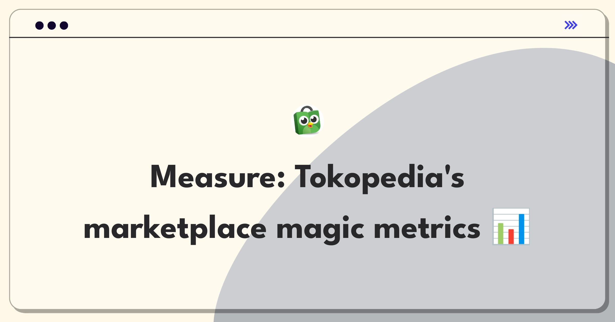 Tokopedia Marketplace Success | Metrics Product Interview - NextSprints