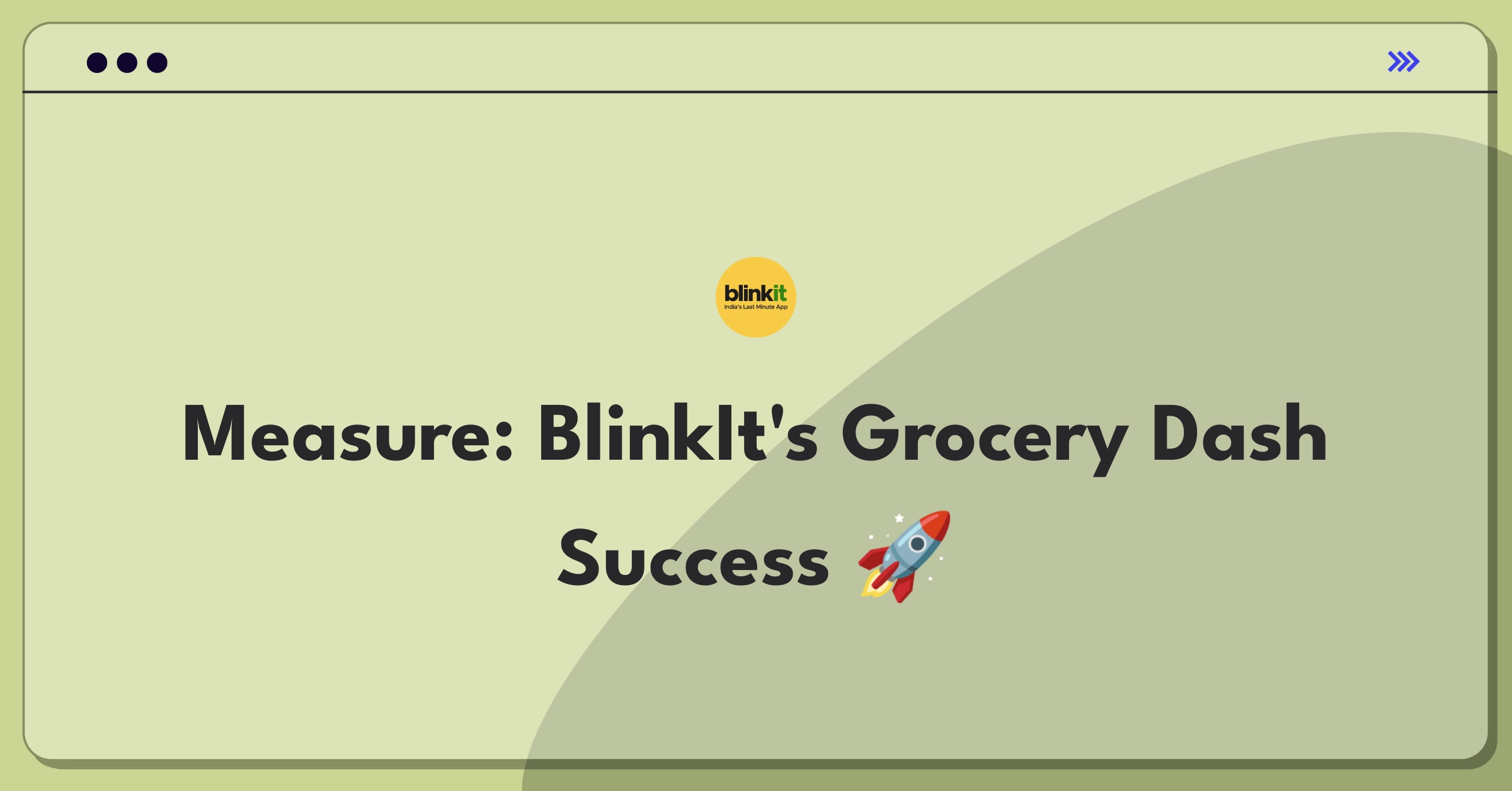 BlinkIt Grocery Delivery Success | Metrics Product Interview - NextSprints