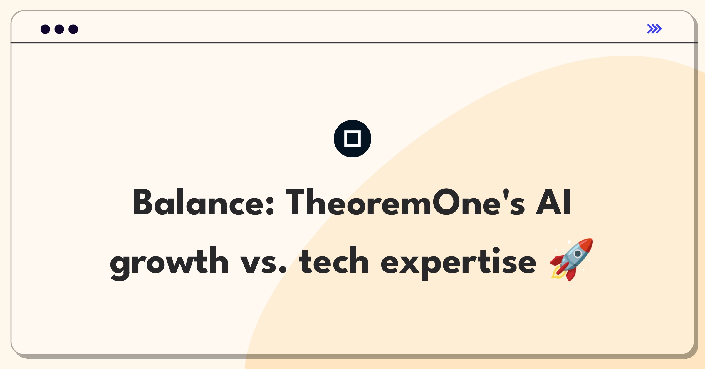 TheoremOne AI Expansion Tradeoff | Product Strategy Interview - NextSprints