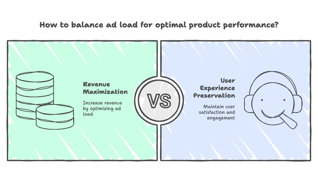 Ad Load Optimization | Product Trade-off Interview - NextSprints