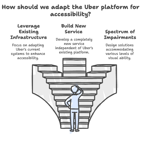 Uber Design for Blind Users | Product Design Interview - NextSprints